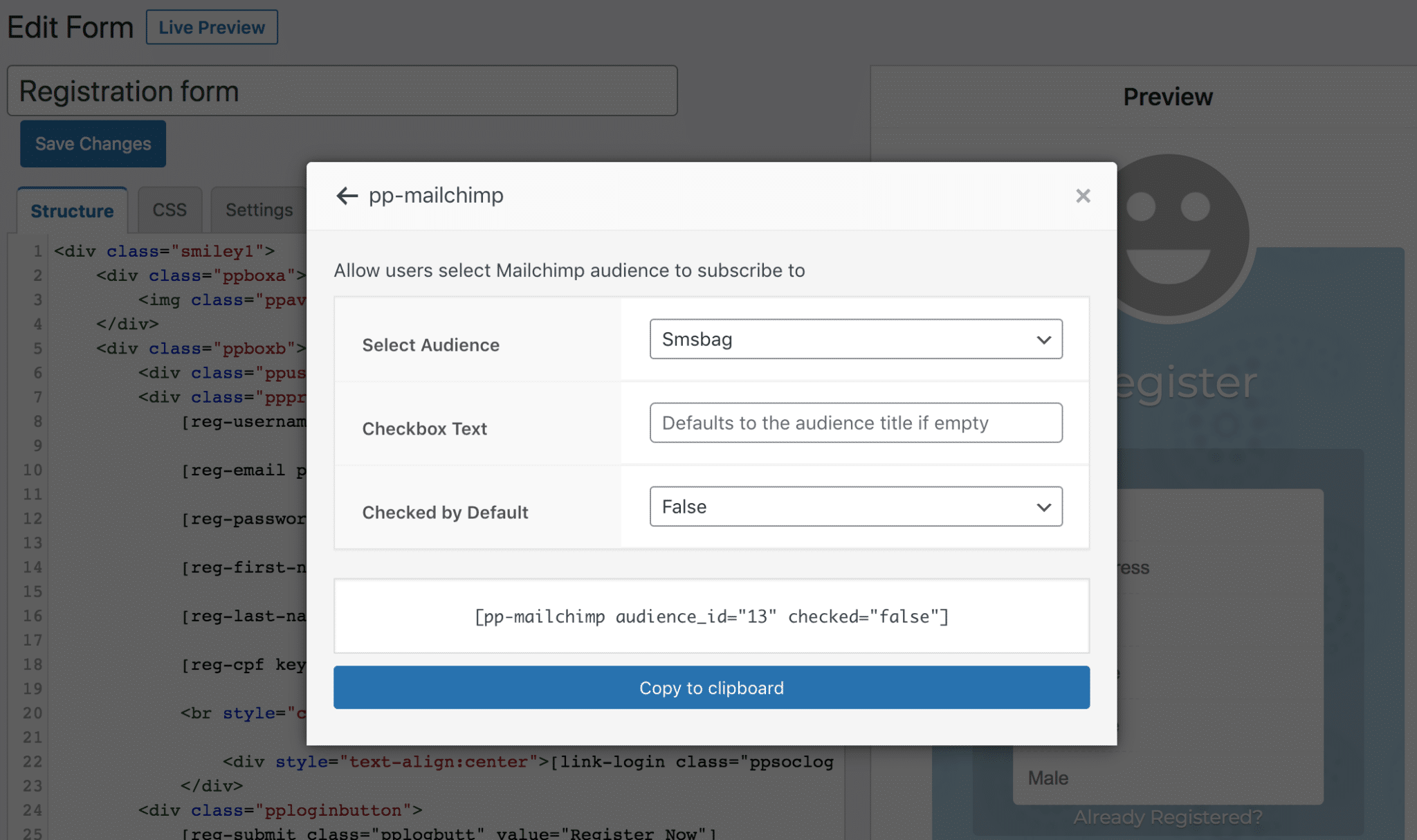  How To Integrate Mailchimp With WordPress ProfilePress